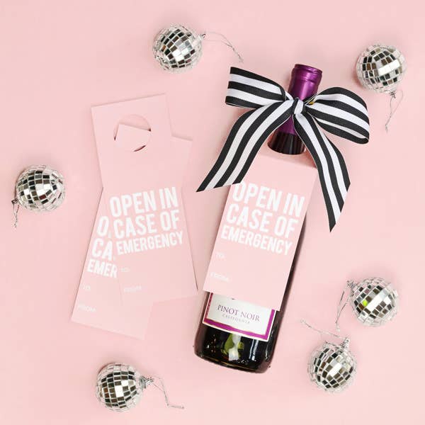 Emergency Wine Tags – Merrymint Celebration Boutique | Helium Balloons ...